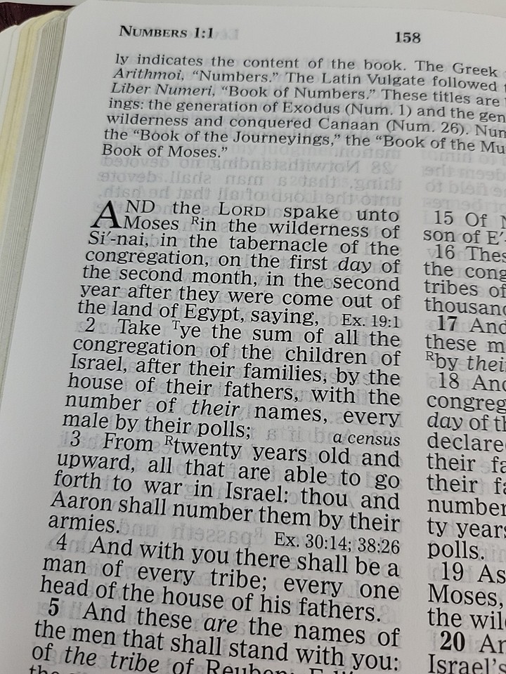 Red Leather Holy Bible New King James Version Giant Print Reference Ed ...