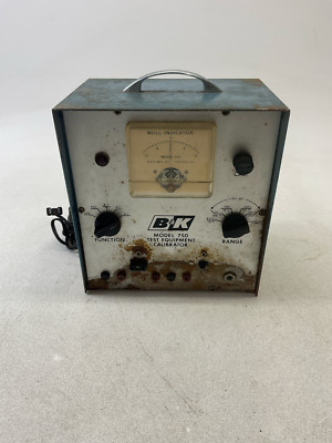 B&K 750 Test Equipment Calibrator Null Indicator Blue Handheld For Ham ...