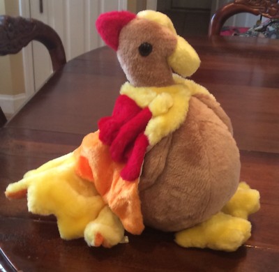 Unique Handmade 13" Standing PLUSH TURKEY DOLL - Stuffed THANKSGIVING ...