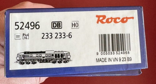 Roco 52496 H0 Diesellok BR 233 233-6 der DB AG Modelleisenbahn NEU OVP ...