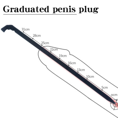 6 Size Silicone Urethral Urethra Penis Plug Dilator Urethral Rod ...