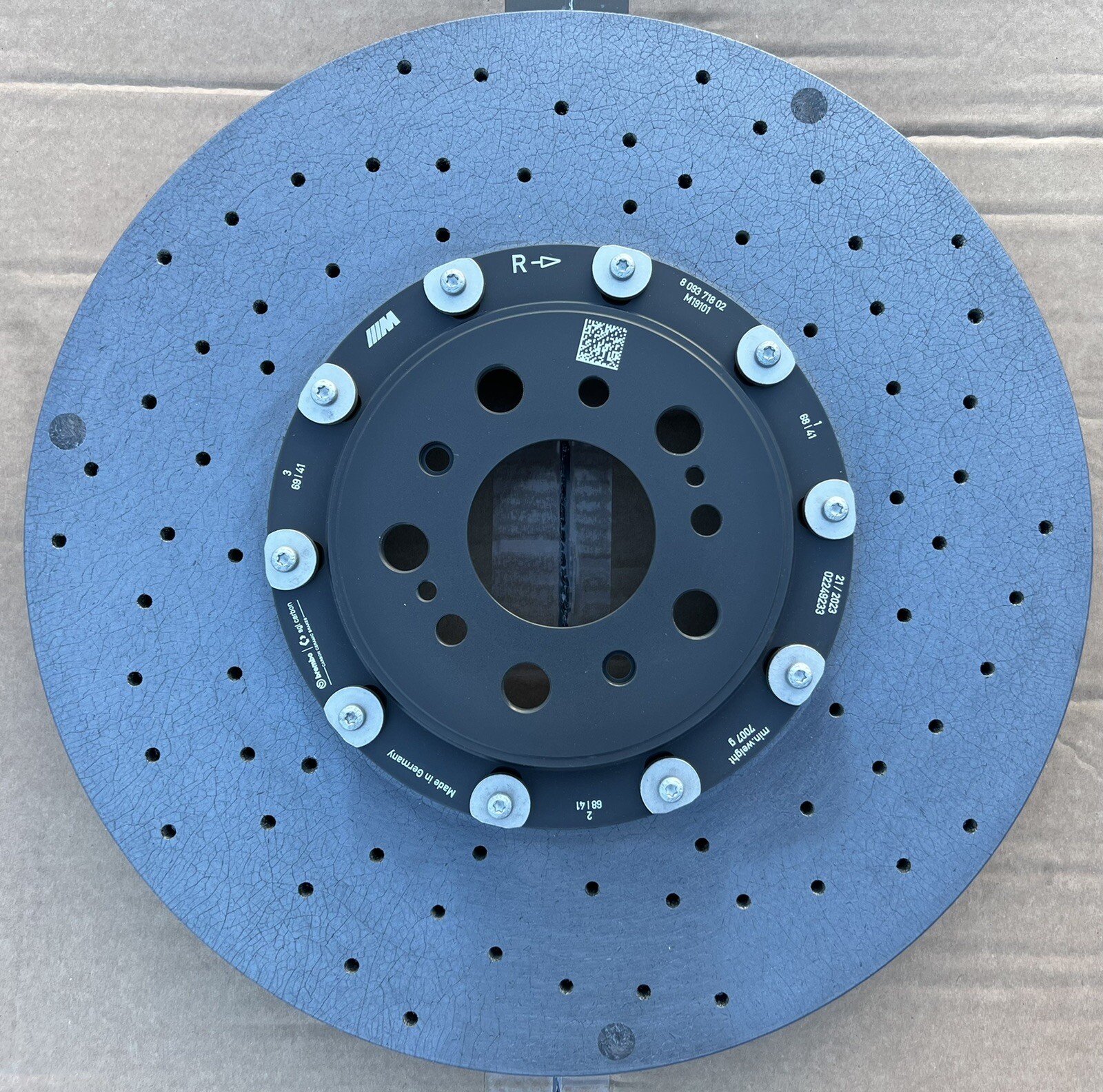 BRAND NEW OEM BMW G80 M3 G82 M4 CARBON CERAMIC BRAKE ROTORS & PADS ...