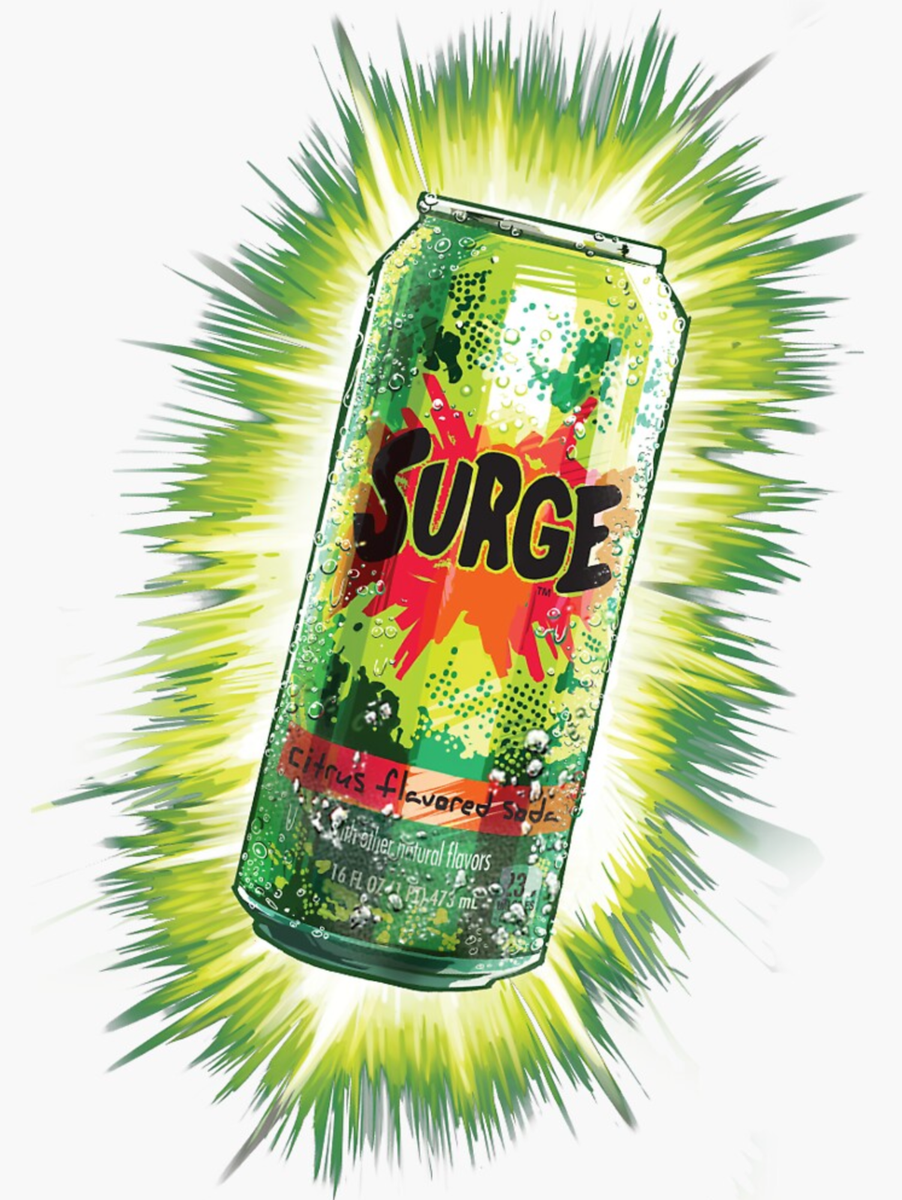 Surge Soda Logo