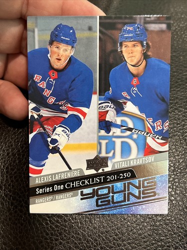 2020-21 Upper Deck Young Guns Alexis LaFreniere - Vitali Kravtsov ...