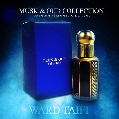 WARD TAIFI - 12ml Premium Perfumed Oil - Hekayat Attar - Musk & Oud ...