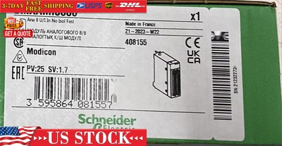 NEW BMXAMI0800 Schneider Electric, non-isolated analog input module | eBay