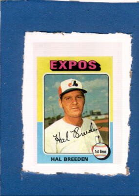 1975 Topps Mini #341 Hal Breeden NM Near Mint Expos ID:41532 | eBay