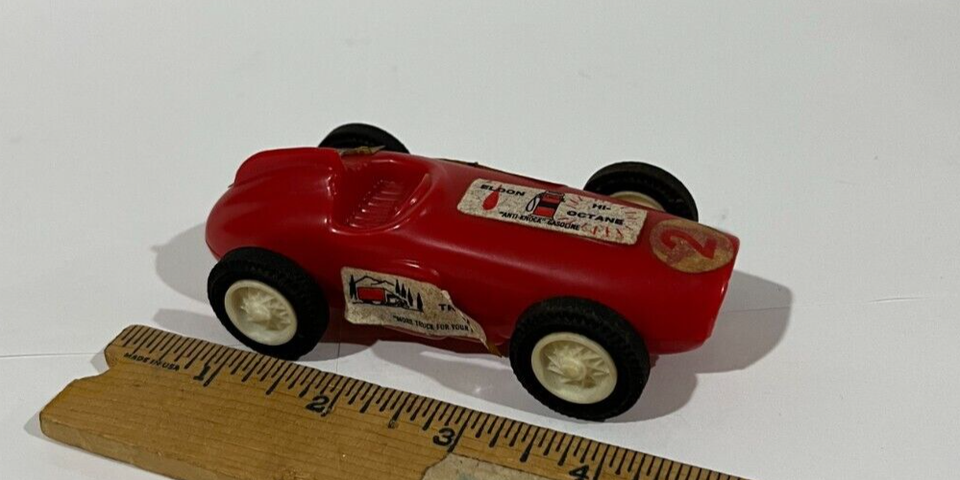 Vintage 1963 Eldon Slot Car Red Race Car | eBay