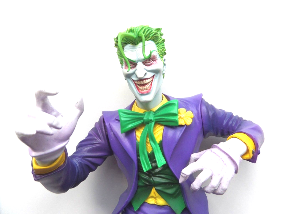 Vintage Hush JOKER Statue DC Comics Batman Joker Figure With Gun And ...