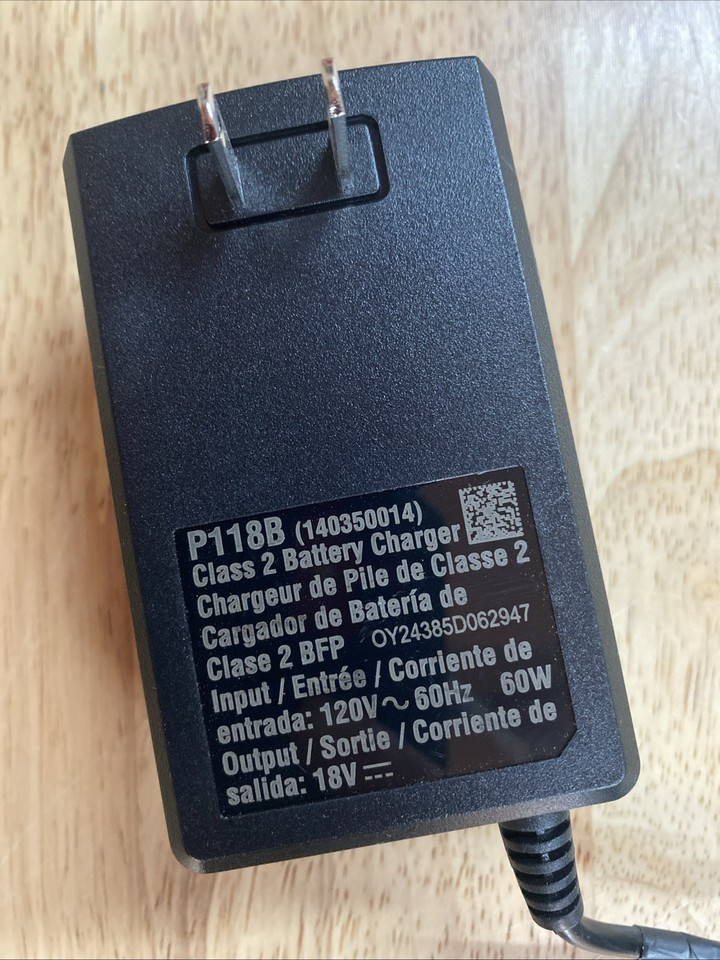 Ryobi Battery Charger P118B Authentic 18V ONE+ Li-Ion ORIGINAL OEM Lot ...