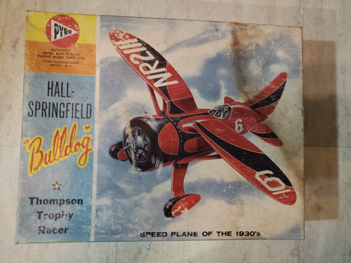 Vintage Pyro 1/32 Hall-Springfield Bulldog Thompson Trophy Racer, Parts ...