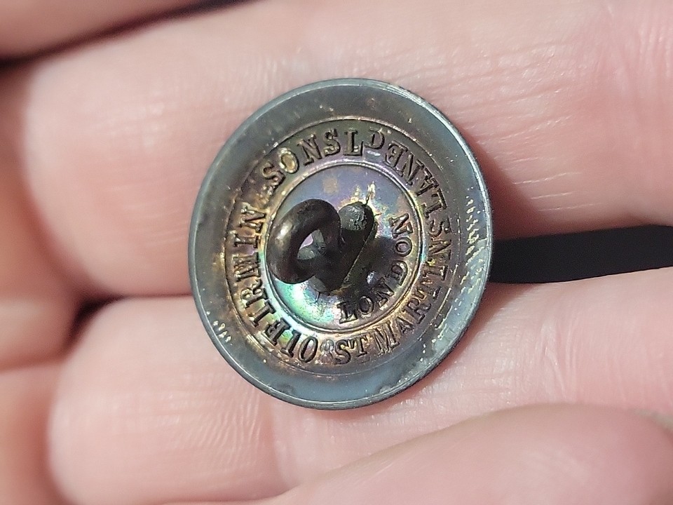 Victorian Firmin & Sons Stag Head Livery Button Deer Hunting Estate ...