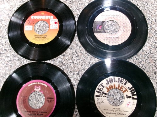 Lot of 4 - Barbara Mason,Manhattans,George McCrae,Lonesome Sundown ...
