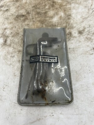 Craftsman 6 Piece Metric Hollow Set Screw Key 46686 Series USA Complete ...