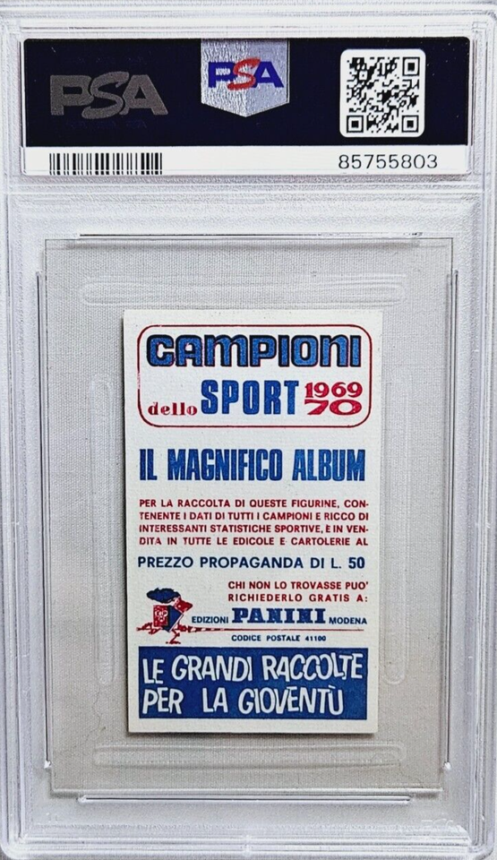 1969 Panini Campioni Dello Sport #278 Mark Spitz 2nd Year Card PSA 7 NM ...