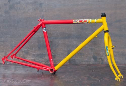 Vintage Scott Sawtooth Old School Mountain Bike FRAME FORK Shimano ...