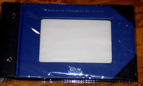 Disney Movie Club DMC VIP Lithograph Collection Binder Mickey Mouse No ...