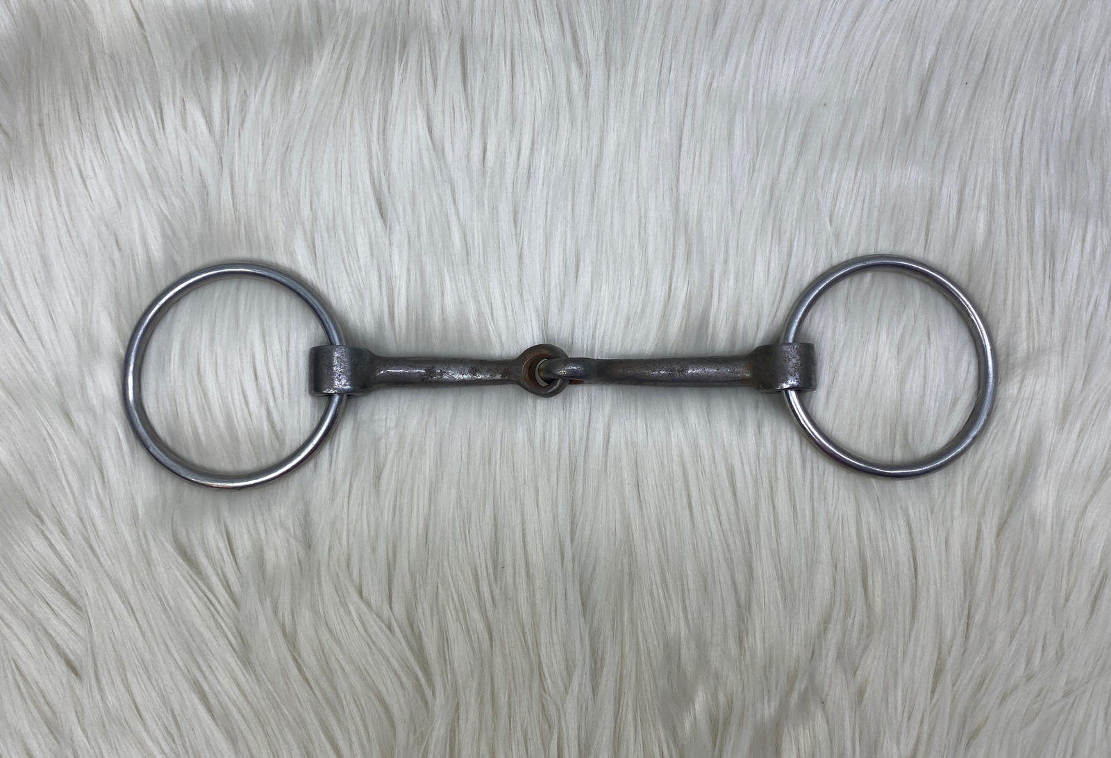 Loose Ring Snaffle Horse Bit 5 1/2" mouth 3" rings Used | eBay