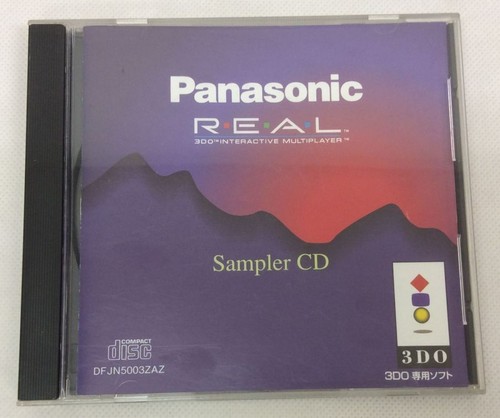 Panasonic 3DO Sampler CD Panasonic Real Japan Version w/ Box and Manual ...