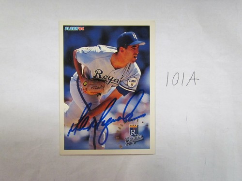 1994 Fleer Mike Magnante Autographed Signed Baseball Card | eBay