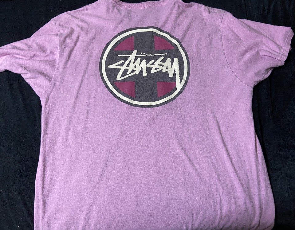 Stussy Pink Shirt XL Volcom Obey 10Deep Crazy Shirts Salt Life Vans ...