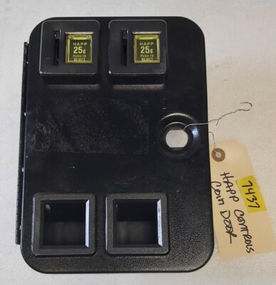 HAPP CONTROLS COIN Door w SWITCHES #7437 - NEW / OLD STOCK | eBay