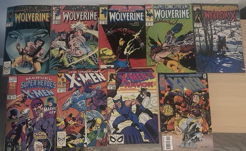 Wolverine / X-Men Marvel Comics Lot Of 9 | eBay