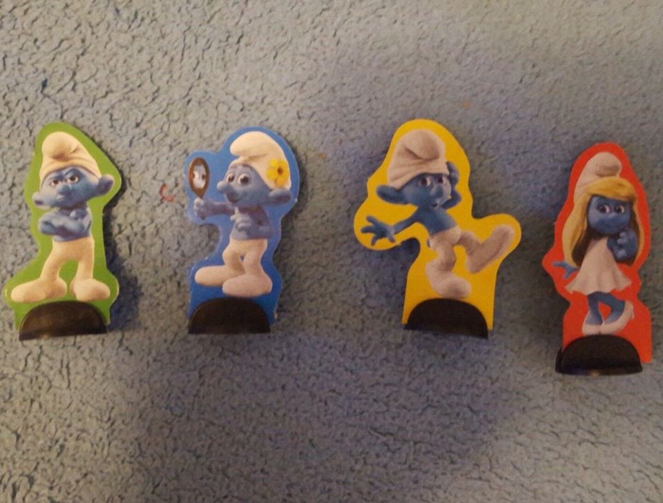 The Smurfs Board Game "Smurfs to The Rescue" 2013 Pressman Preschool 3 ...