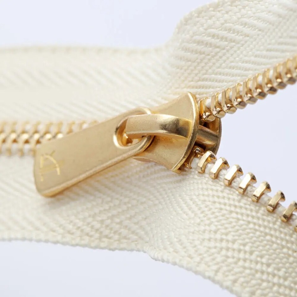 WUTA 5pcs Best Quality 3#/5# Excella Zipper Slider Pulls YKK Gold Metal ...