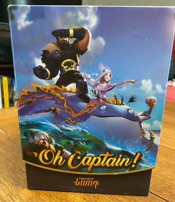ASMODEE Oh Captain! Board Game Legends Of Luma Series for 3-6 Players ...