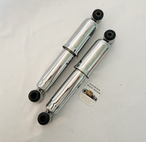 Hot Rod Gas Shocks with Dust Covers- "Shorties" - (8" - 11") - Chrome ...