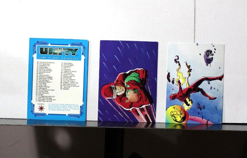 Unity Collector Cards 90 Complete Set 1992 Valiant Comic Images | eBay