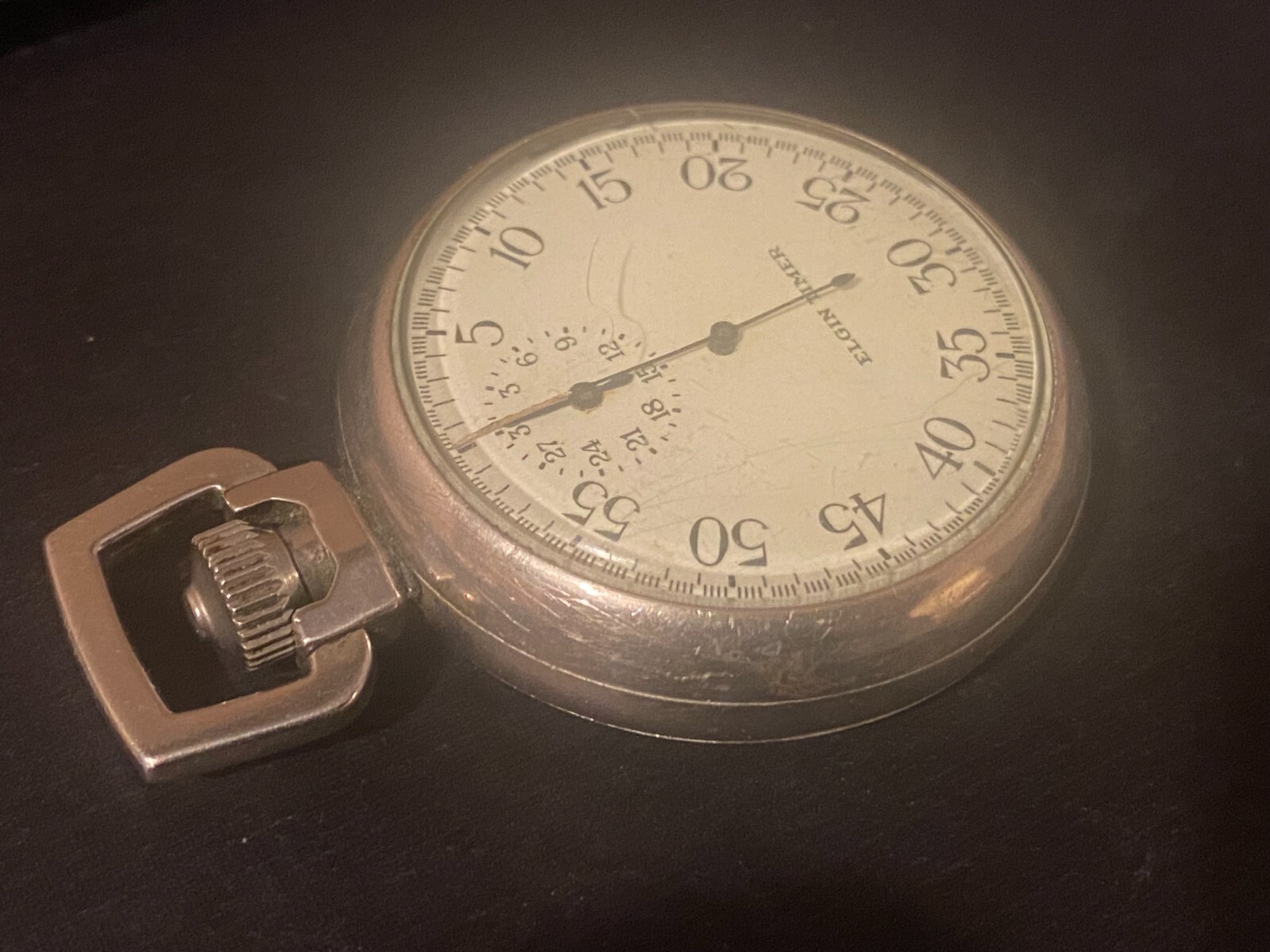 WW2 Elgin Military Timer size 16 49mm 1940s | eBay
