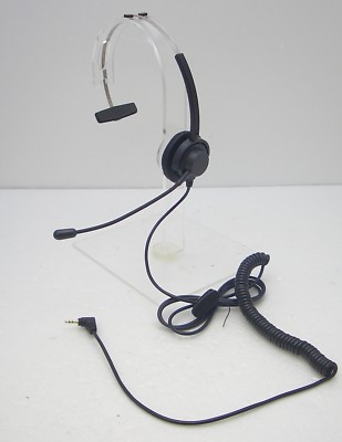 SPA Mono 2.5mm Headset for Cisco SPA504G SPA941 SPA942 & Polycom 320 ...