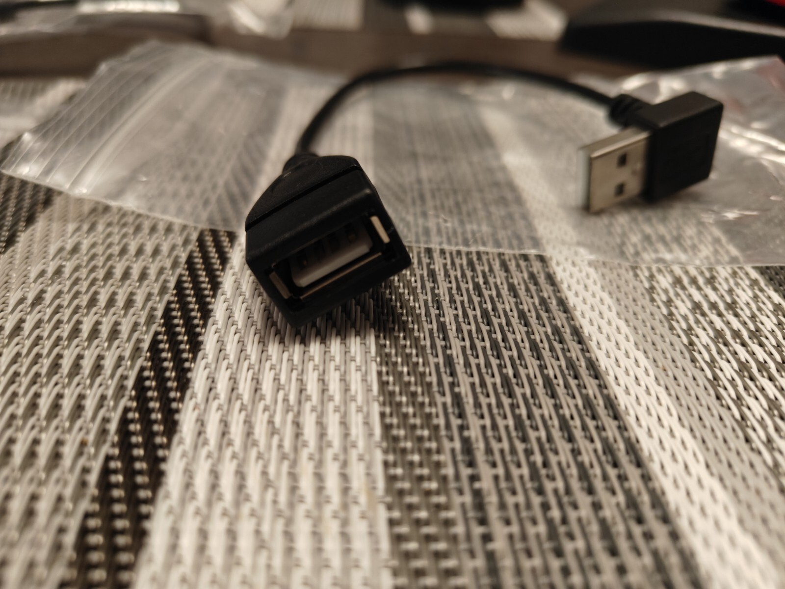 Right Angle USB Cable 2.0m CAA-90LB-2M for sale online | eBay