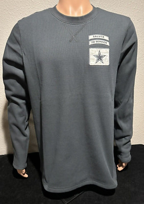 Authentic NIKE Men's Dallas Cowboys Salute to Service / L/S / Anth ...