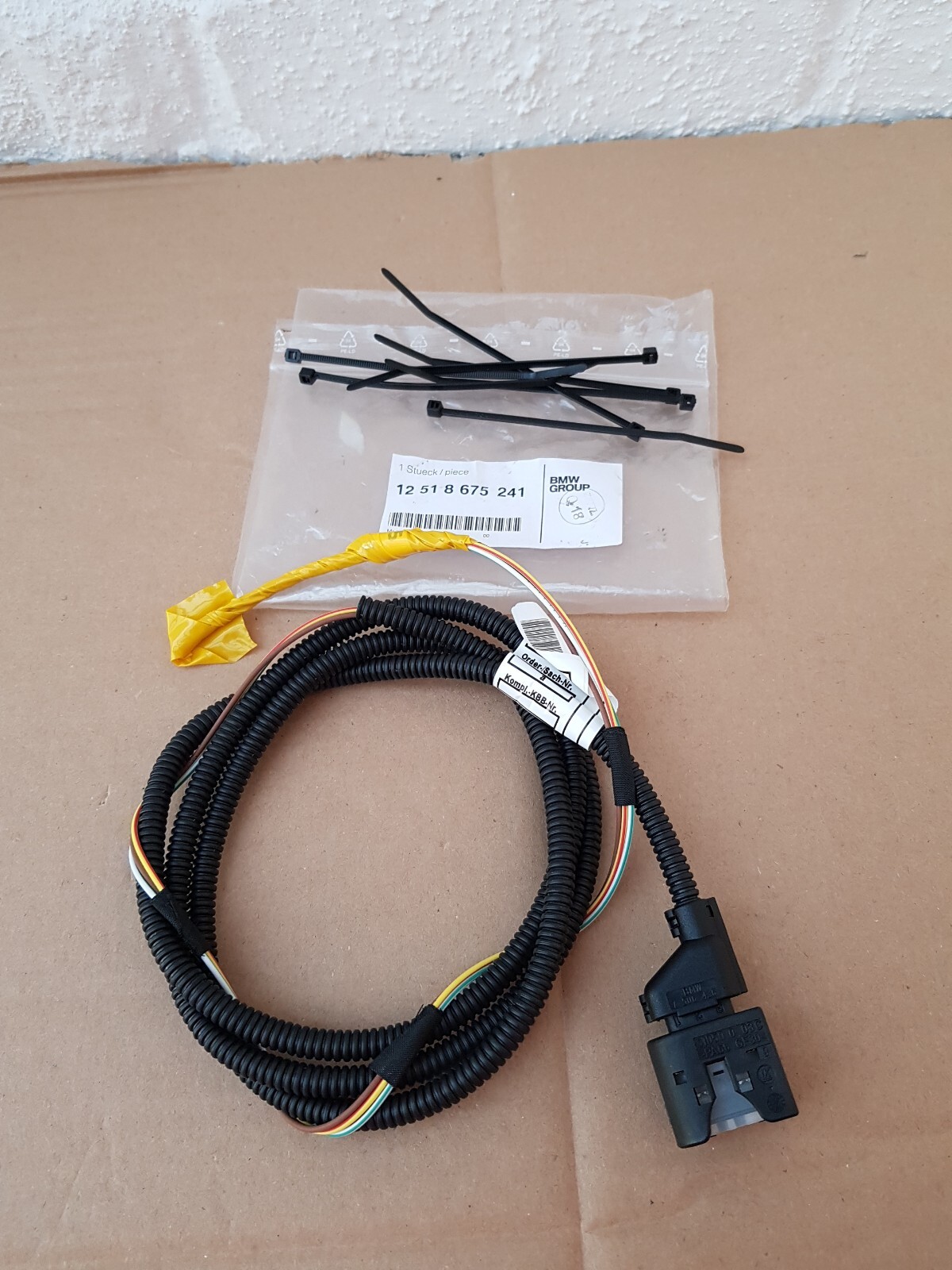 BMW Wiring Loom for Brake Servo 12518675241 for sale online | eBay