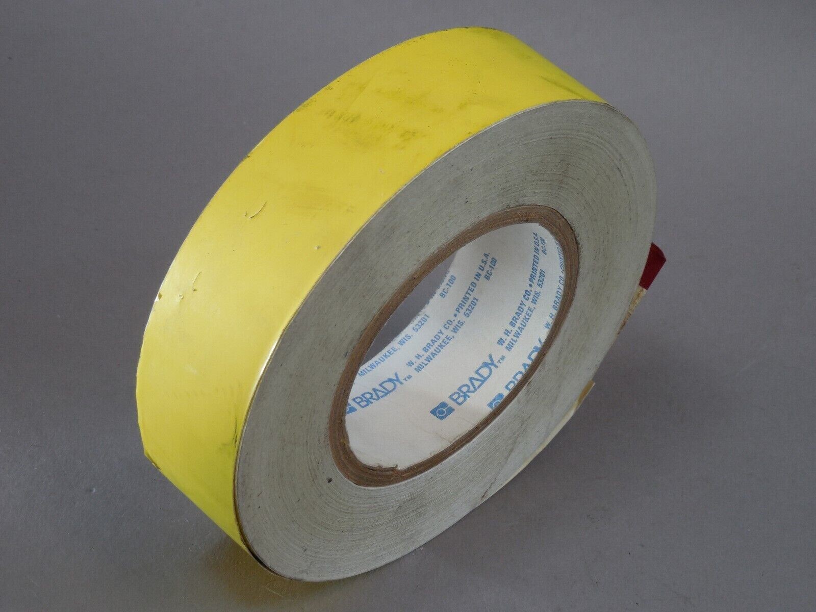 Brady 1.5" Marker B637 Wrap Self-extinguishing Tedlar® Aviation ...