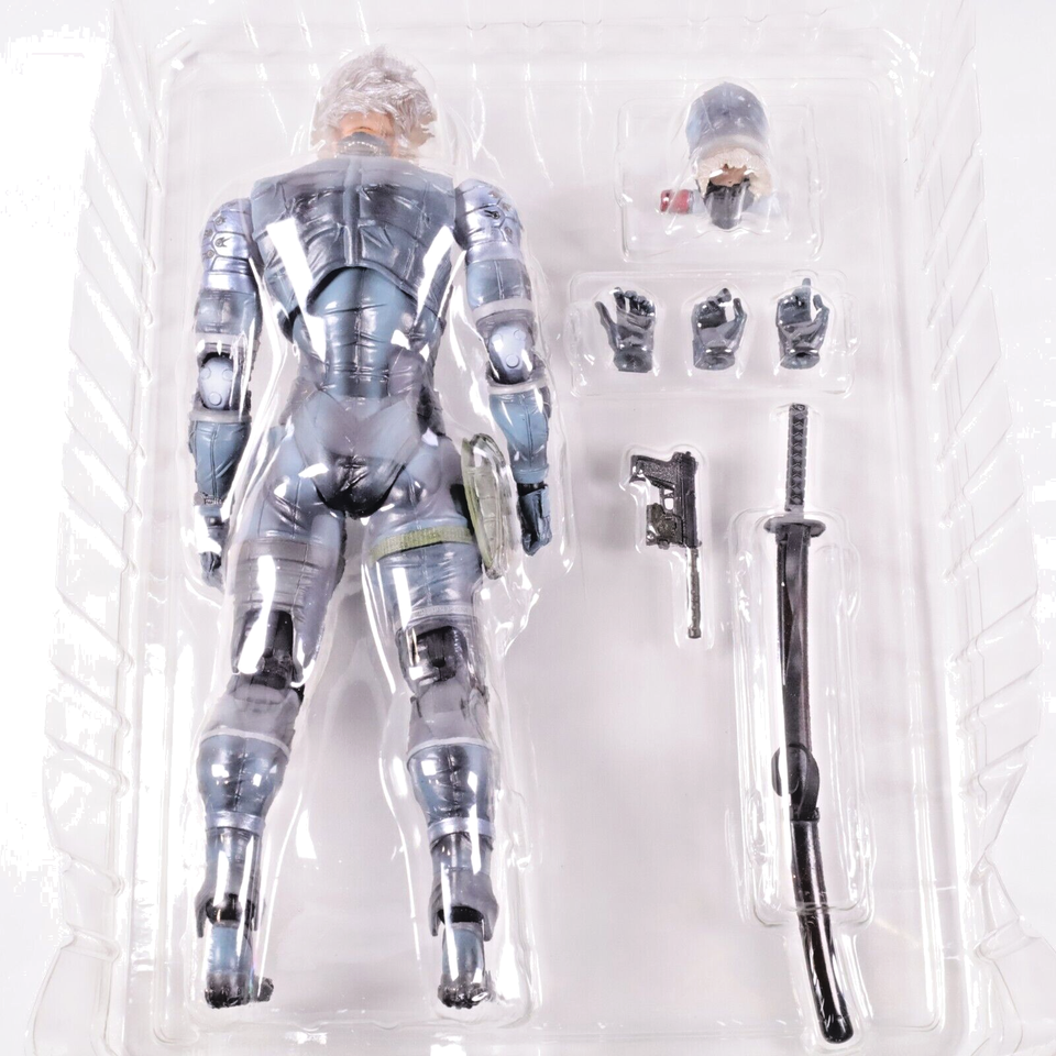 Play Arts Kai Metal Gear Solid 2 Raiden Action Figure Square Enix | eBay