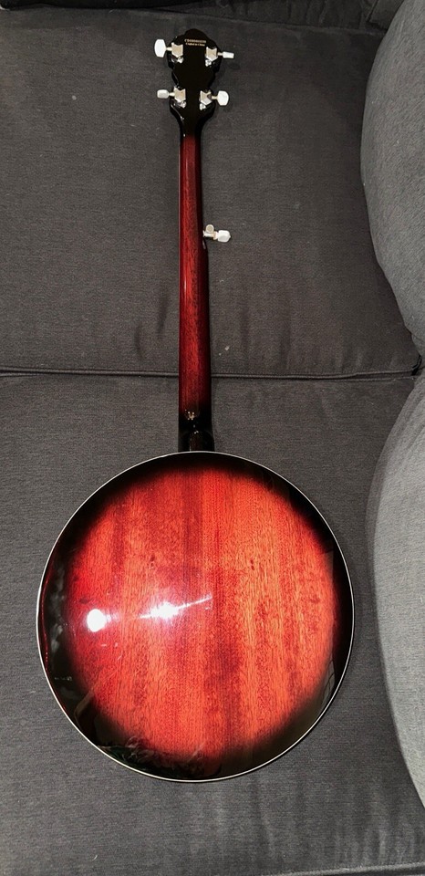 Fender FB-54 Five String Banjo, Mahogany Resonator, Aluminum Tone Ring ...