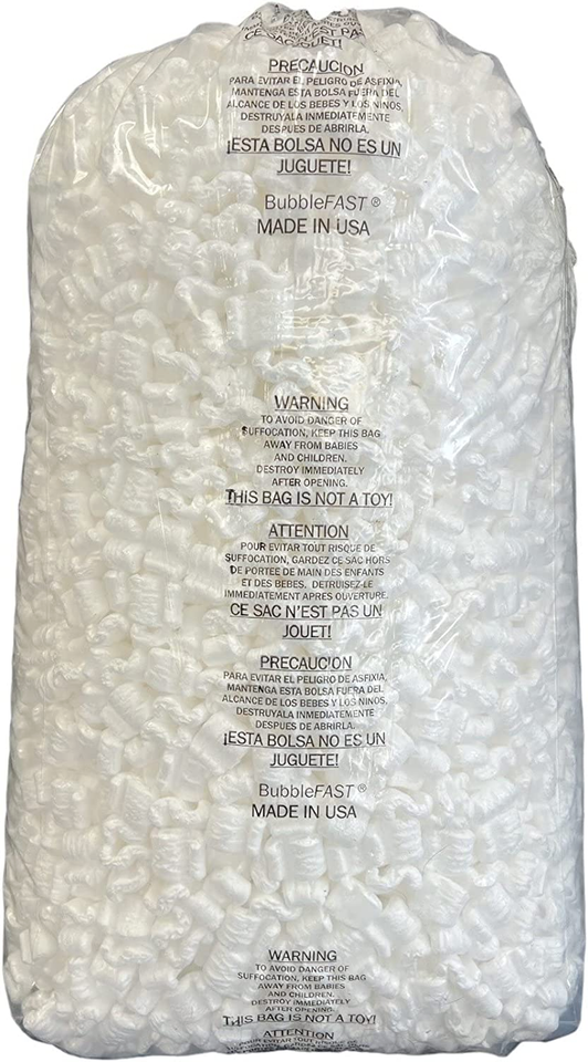 Foam Popcorn White 3.5 Cu ft 26 Gal Foam Peanuts for Shipping Pack Ship ...