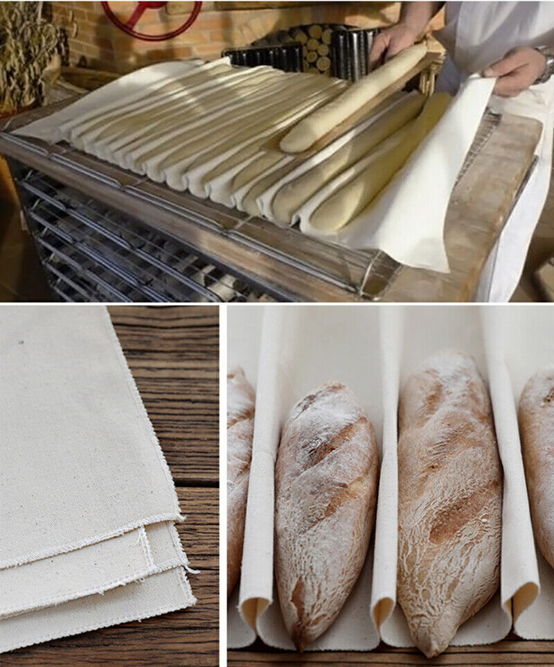 Cotton Fermented Dough Cloth Bakers Proofing Couche Bread Baguette ...
