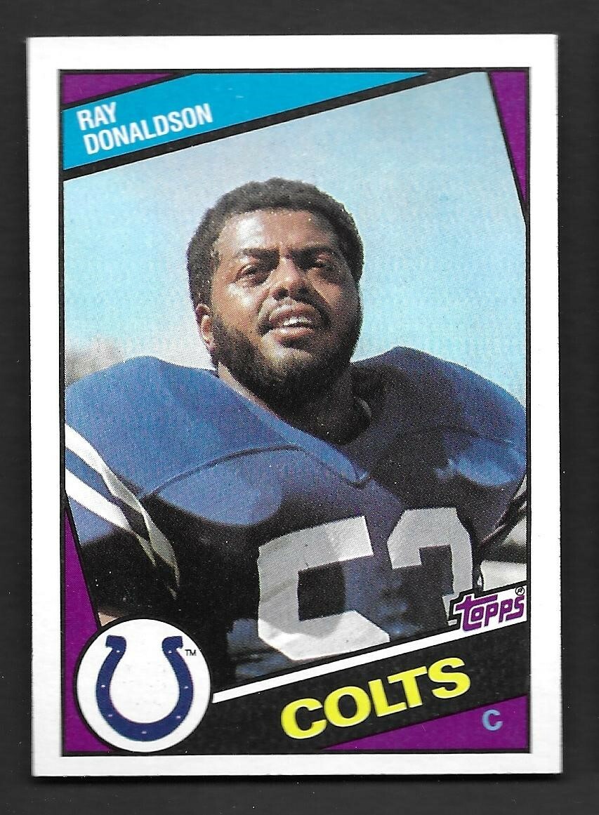 1984 Topps #13 Ray Donaldson RC Indianapolis Colts | eBay