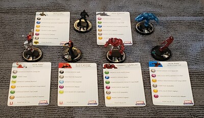 Marvel Classics Heroclix 2-7 2-8 2-9 2-10 2-11 2-12 Fast Forces set of ...