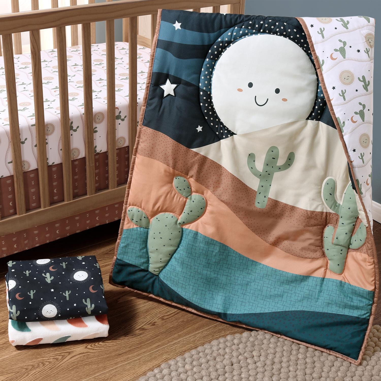 DREAMY DESERT Joshua Tree 5 PIECE BOY Baby CRIB BEDDING SET by The ...