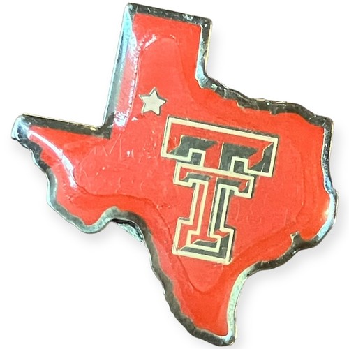 Texas Tech University Logo SMALL TX Shape Magnet Metal Premium Car ...