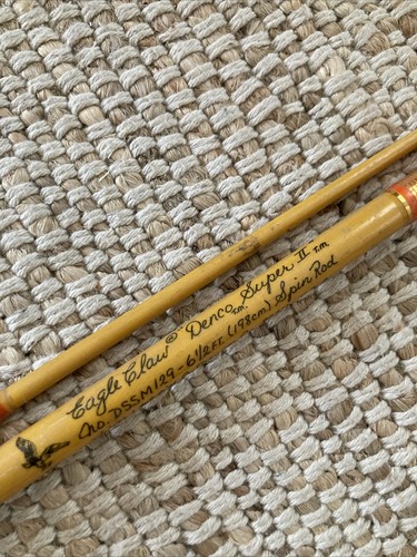 EAGLE CLAW DENCO SUPER II SPINNING ROD. 6.5 FT BY WRIGHT-MCGILL | eBay