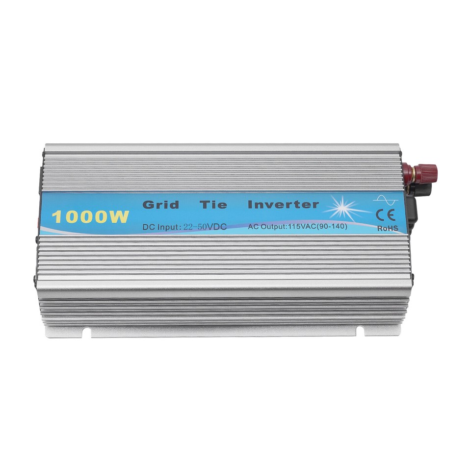 1000W Solar Grid Tie Inverter Dc22-50v to Ac90v/140v Pure Sine Wave ...