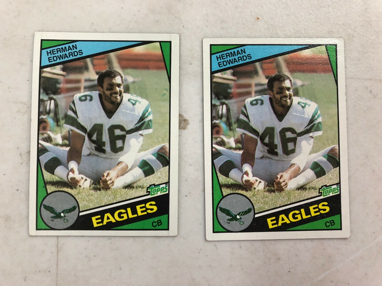 Vintage Lot of 2 1984 Philadelphia Eagles Football Trading Card | eBay