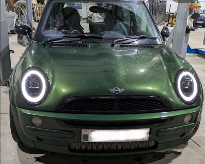 Mini Cooper R50 R52 R53 LED Blackline Headlights 2001-2007 | eBay UK